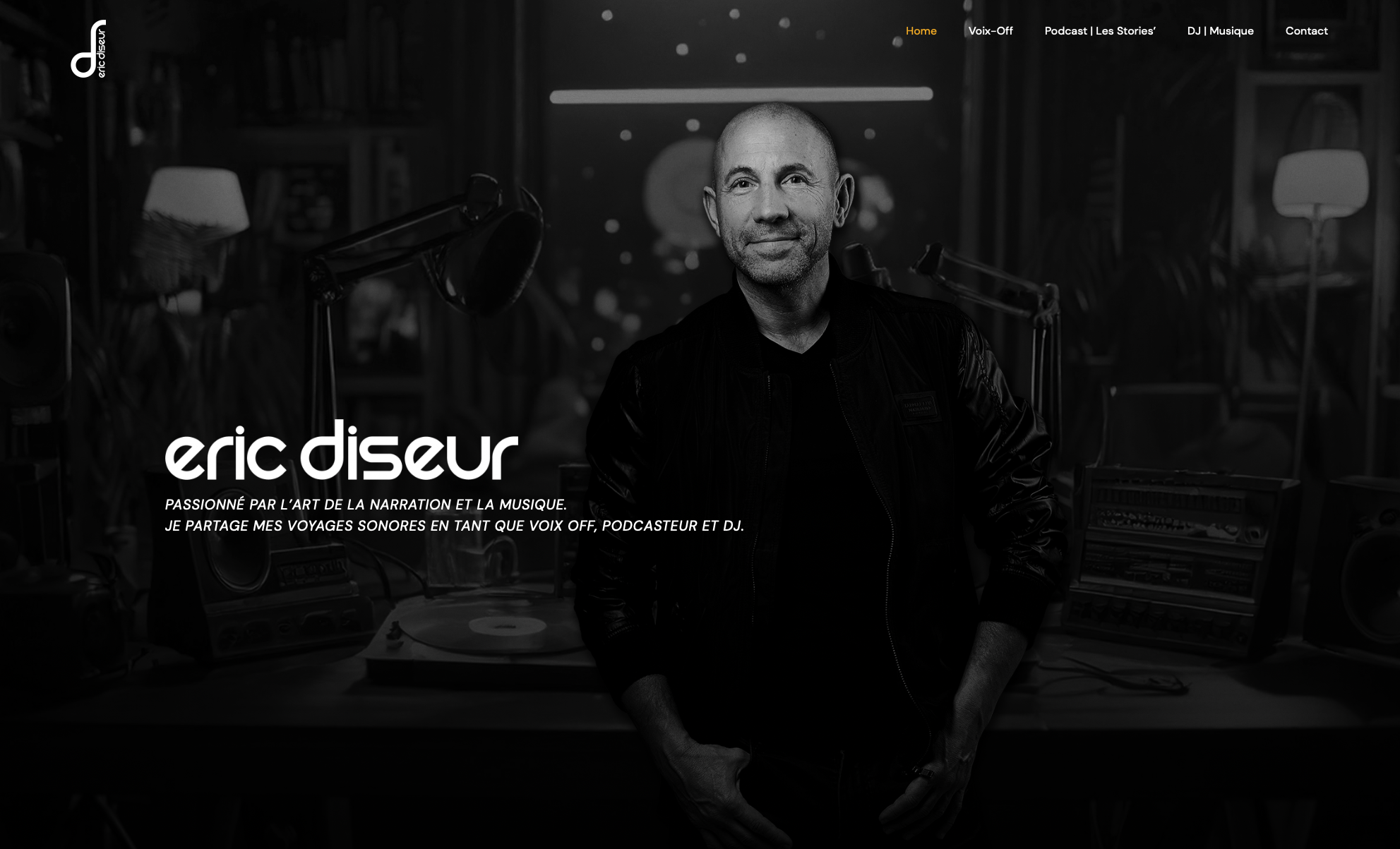 Eric Diseur - VoixOff, Podcasteur, DJ